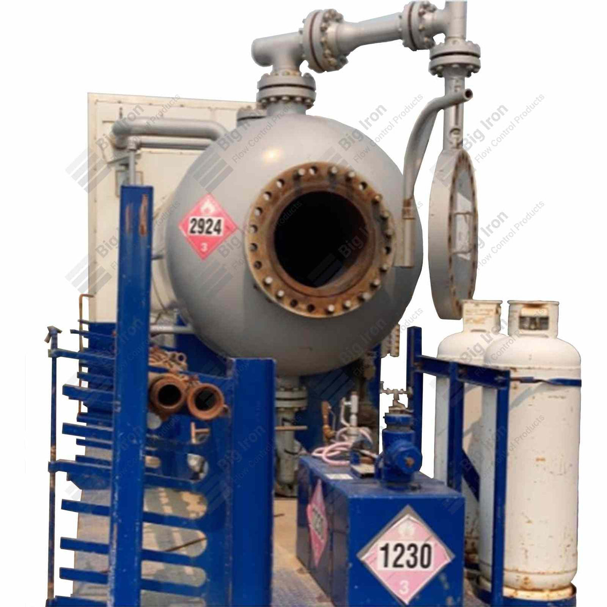 55.5” I.D. x 15’ S/S 1440psi 4 Phase Skidded Test Separator Package ...